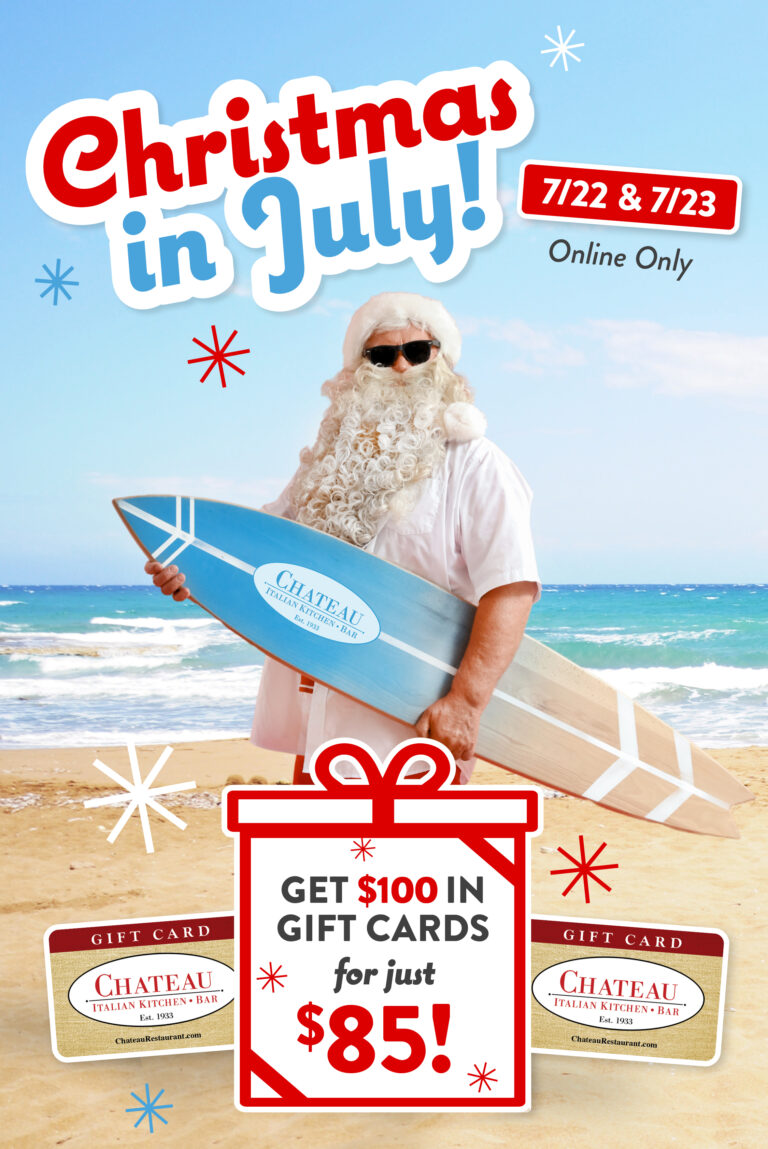 The Chateau Restaurant – Italian Family Dining Since 1933